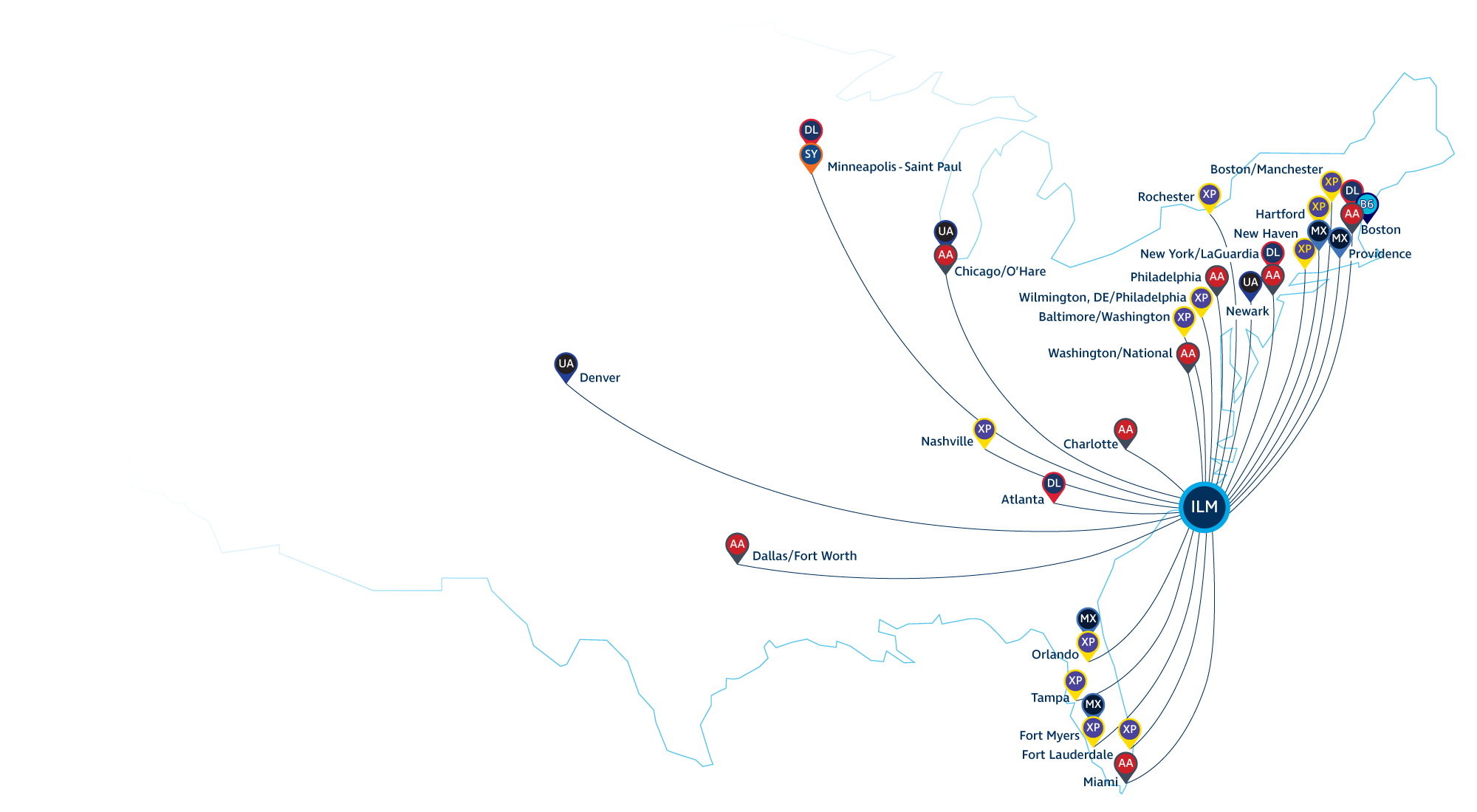 Wilmington International Airport - Fly ILM